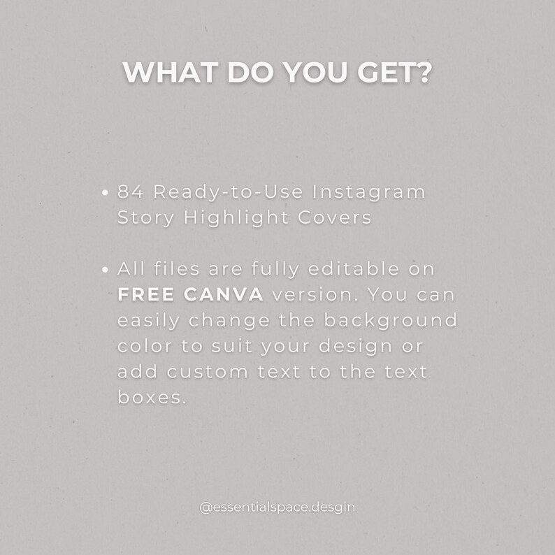 84 Minimalist Instagram Highlight Covers | Interior Design (digital ...