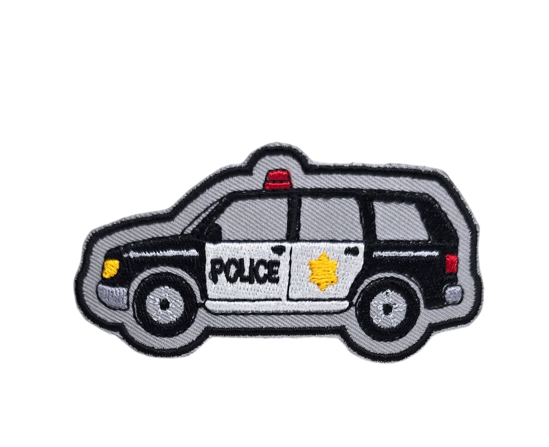 Police Car SUV Embroidered Patches Iron on Sew On - Etsy
