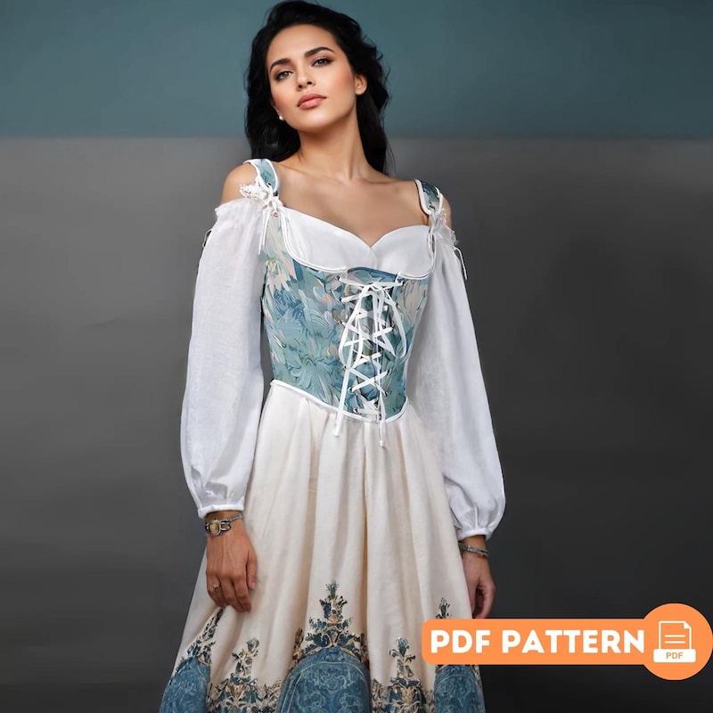 Corset Medieval Skirt - Etsy