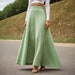 High Waist Maxi Skirt Sewing Pattern: Elegant Flowy Design (PDF Pattern ...