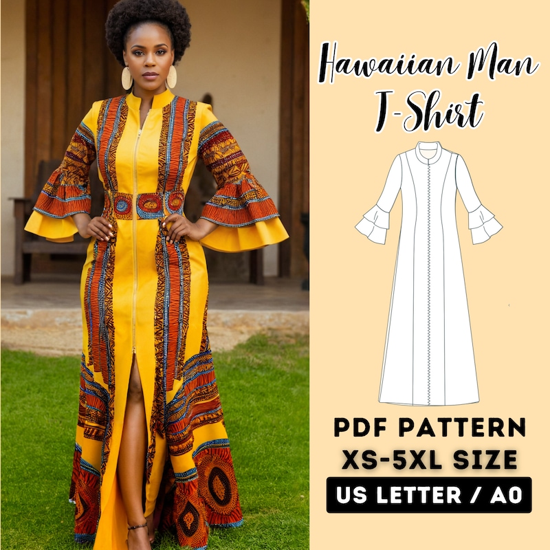African Sewing Patterns for Dresses - Etsy
