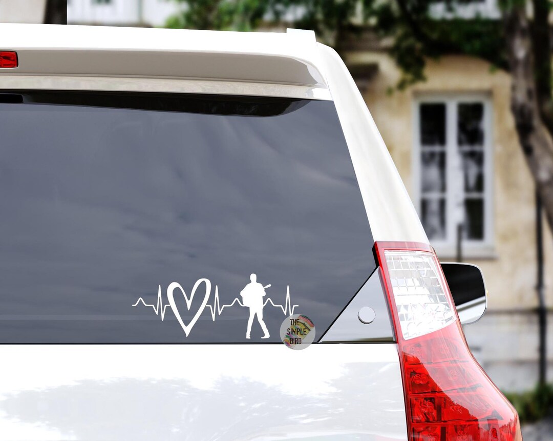 EKG DAVE Vinyl Decal Adhesive Sticker - Etsy