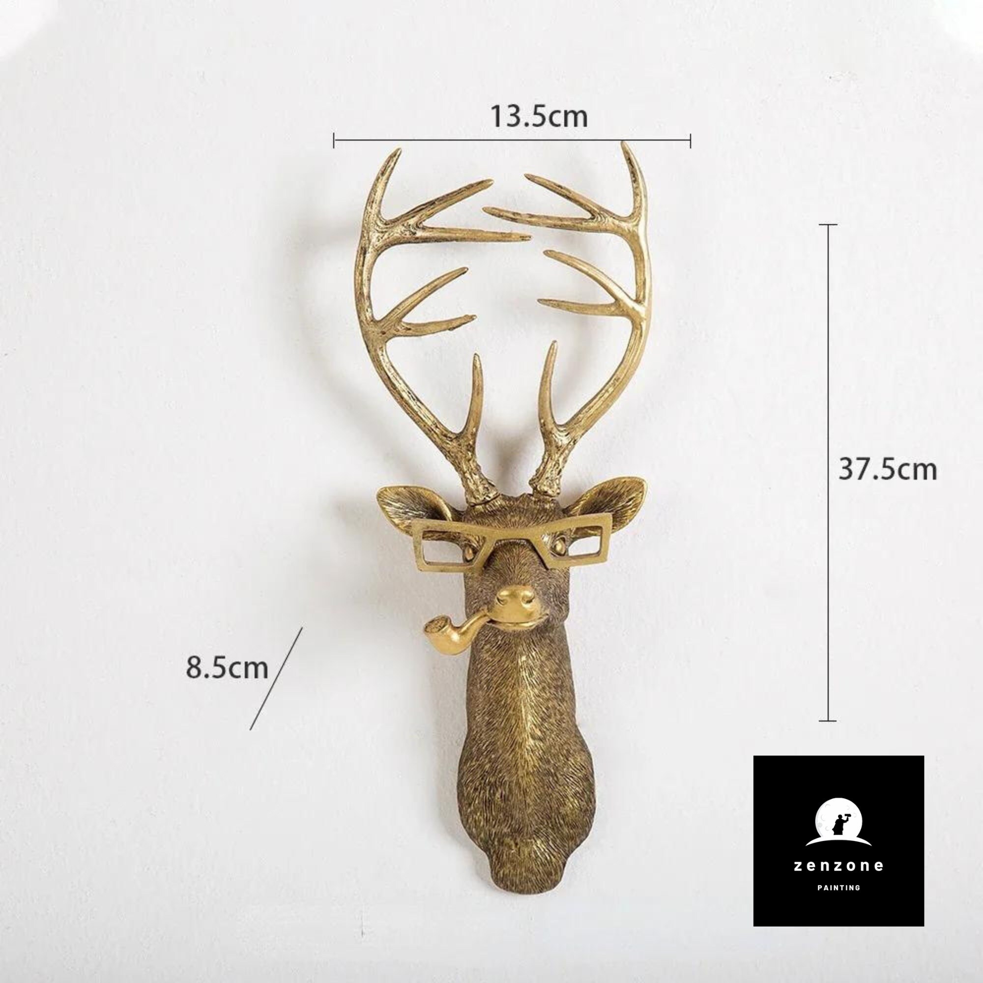 Handcrafted Wall Animals Statue-unique Miniature Wildlife Sculptures ...