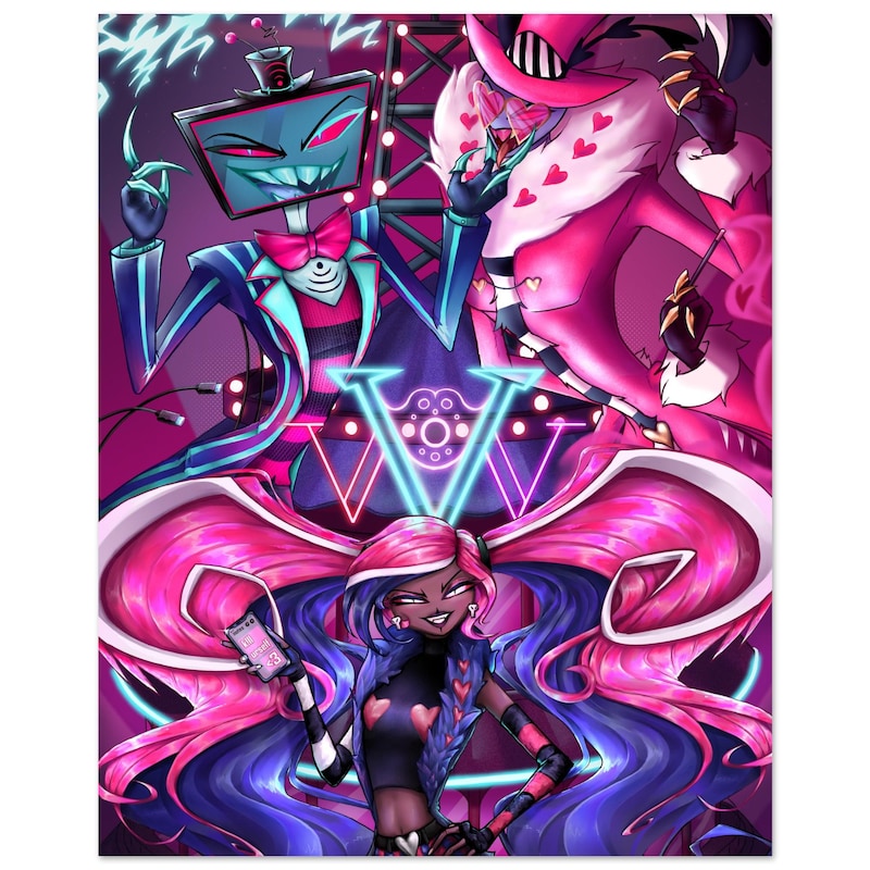 Hazbin Hotel Season 2 Poster - Etsy
