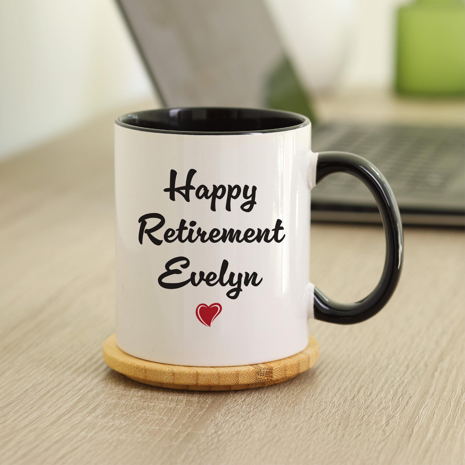 Personalized Retirement Coffee Mug, Officially Out of Office ...