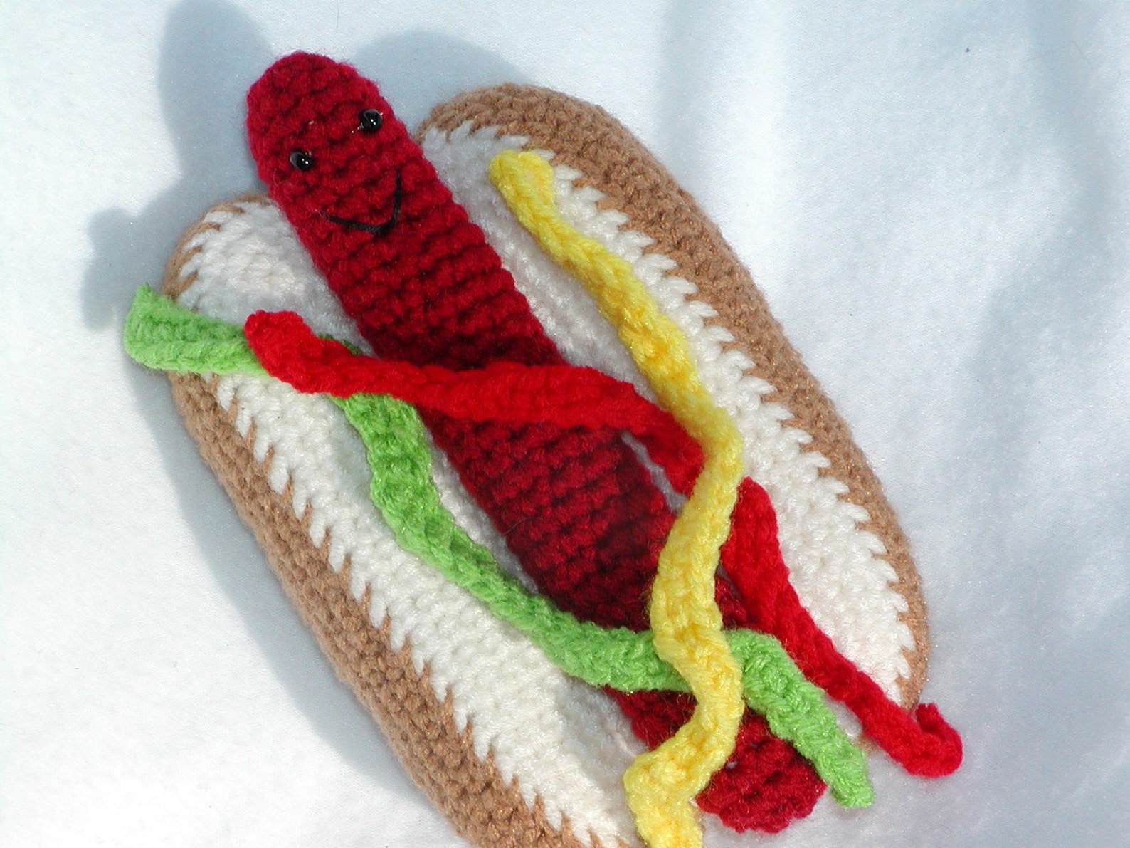 Crochet Hot Dog---pdf--pattern - Etsy