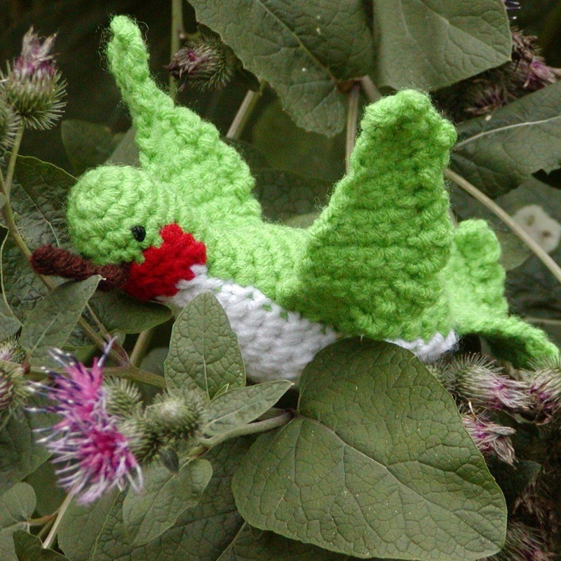 Crochet Hummingbird - Etsy
