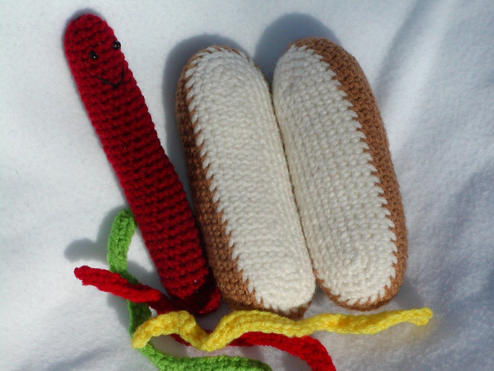 Crochet Hot Dog---pdf--pattern - Etsy