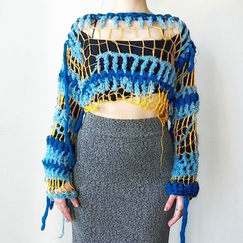 Spider Web Sweater - Etsy