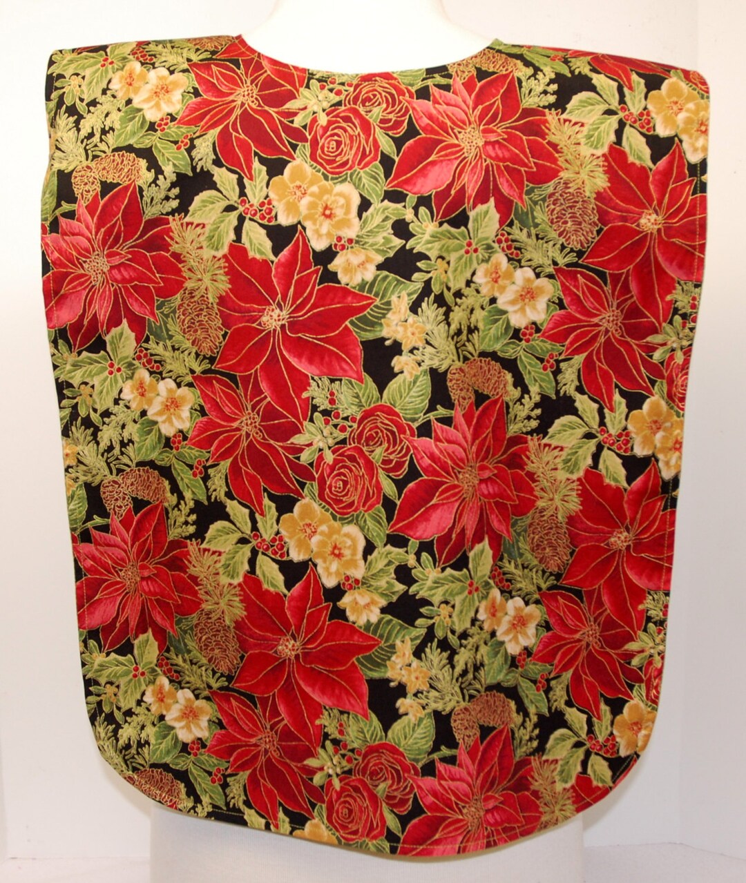 Christmas Adult Rib Bib/clothing Protector. Make-up Bib, Drool Bib ...