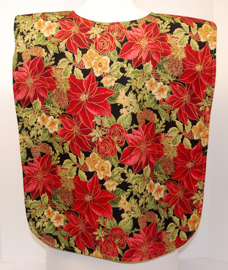 Christmas Adult Rib Bib/clothing Protector. Make-up Bib Drool - Etsy