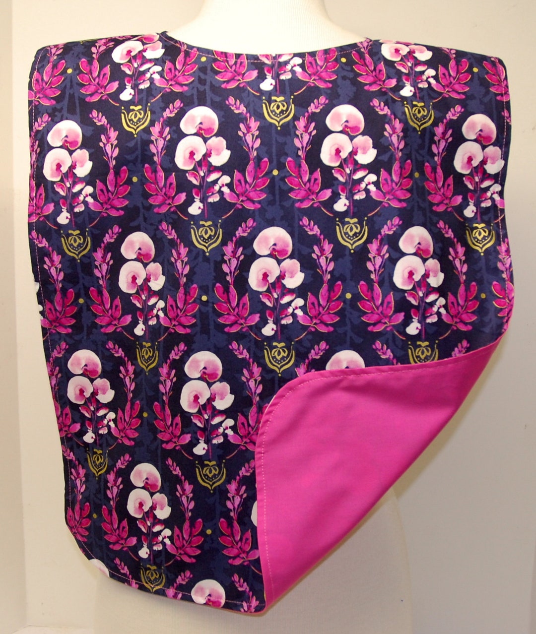 Adult Bib, Rib Bib, Woman's Clothing Protector/shield/make-up Bib ...