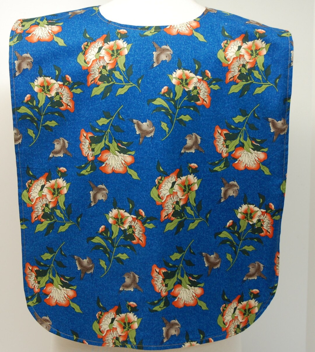 Adult Rib Bib/clothing Protector. Make-up Bib, Drool Bib, Long Length ...