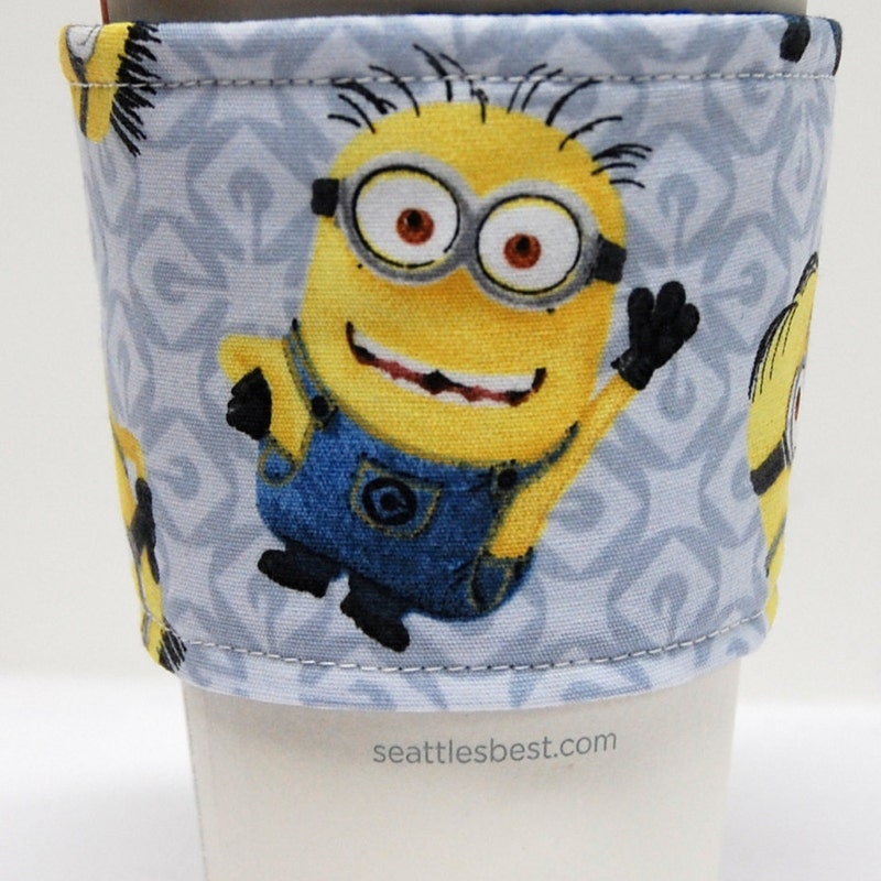 Minion Coffee Cozy - Etsy