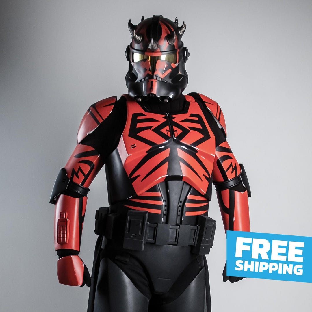 Clone Trooper Darth Maul Armor Set | Clone Trooper Armor for Cosplay ...