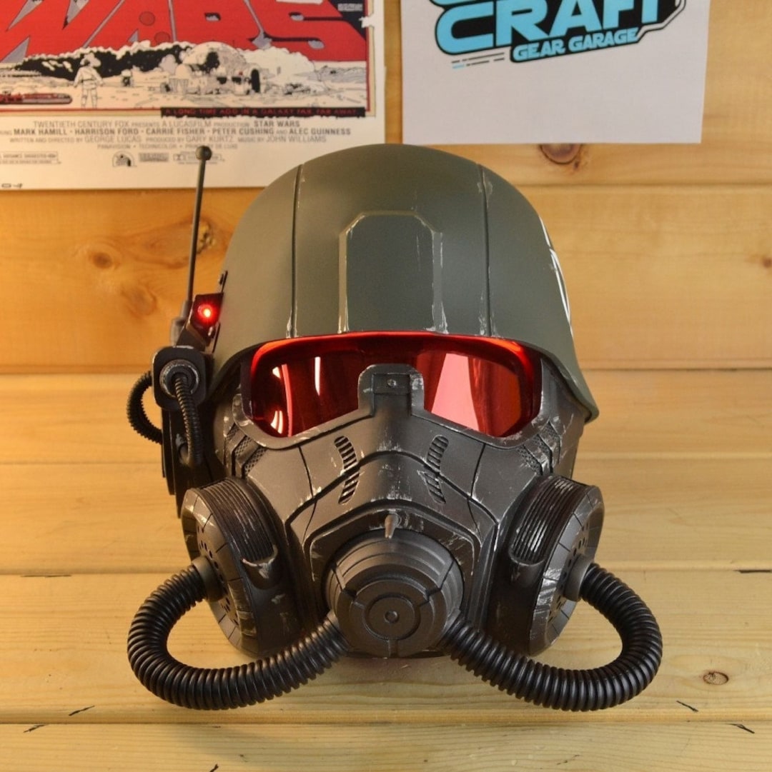 NCR Elite Riot Gear Helmet for Cosplay Elite Riot Gear Helmet Wearable ...