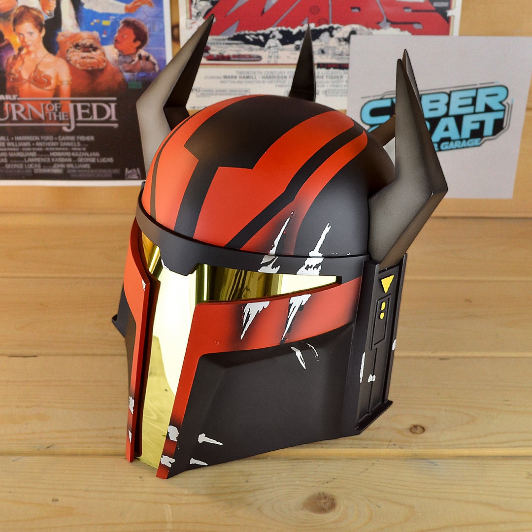 Gar Saxon Helmet for Cosplay | Mandalorian Helmet Wearable | Star Wars ...