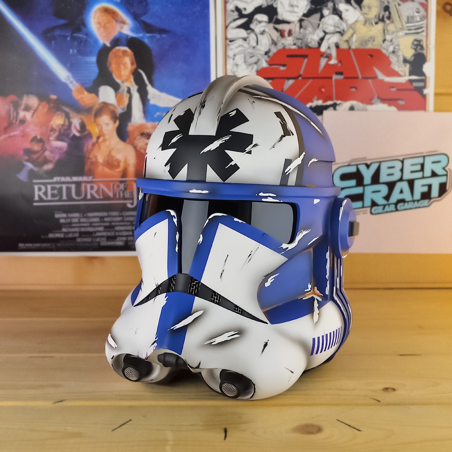 Clone 2 Animated Jesse Helmet for Cosplay Clone Trooper Helmet Wearable ...