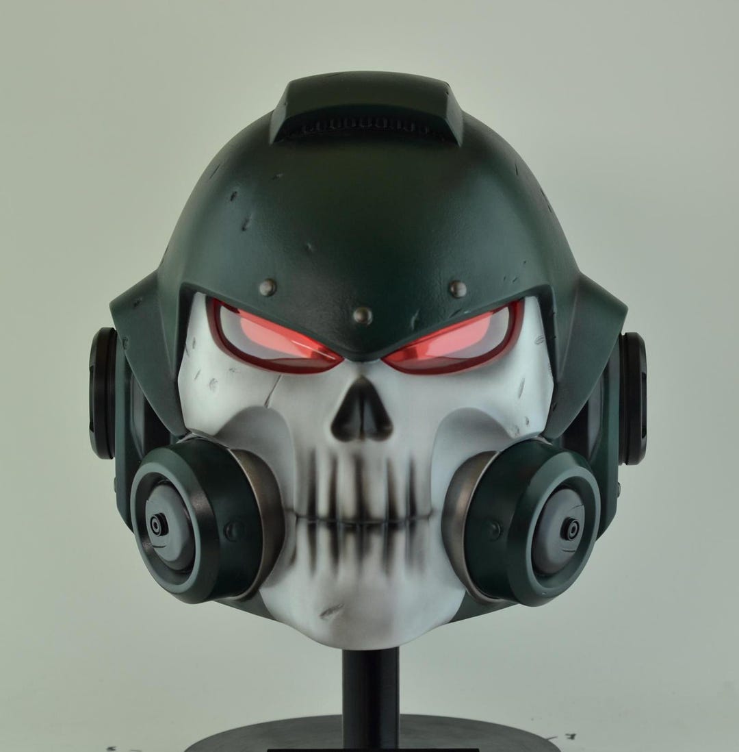 Space Marine Dark Angel Mk X Vanguard Helmet for Cosplay Wearable ...