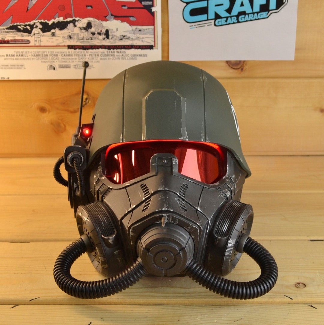 NCR Elite Riot Gear Helmet for Cosplay Elite Riot Gear Helmet Wearable ...