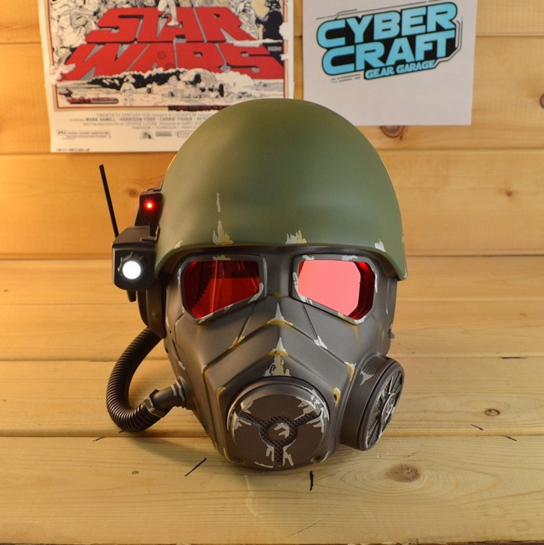 NCR Ranger Helmet for Cosplay Fallout Ranger Helmet Wearable Fallout ...