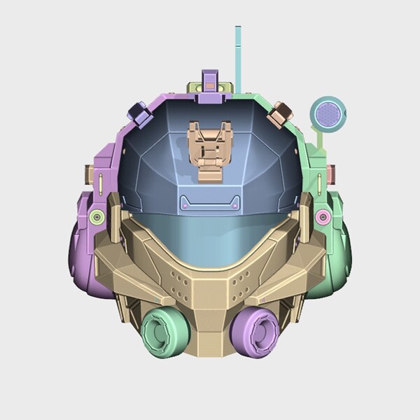Titanfall 2 Helmet 3d Model - Etsy
