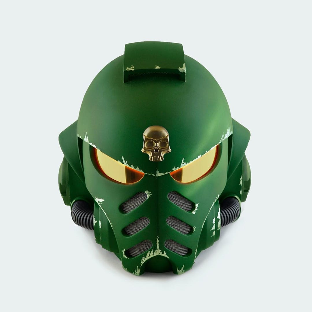 Space Marine Salamanders Kriegshammer Helm Tragbar Mk X Space Marine ...