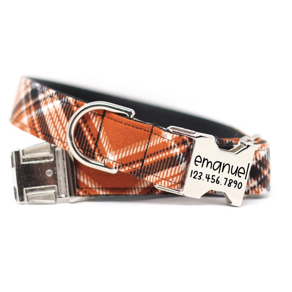 Dog Collar With Name - Etsy
