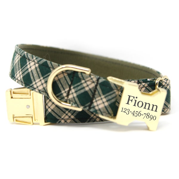 Green Dog Collar - Etsy