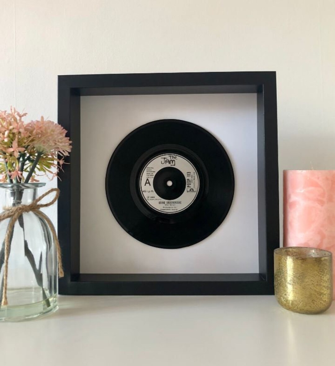 The Jam "going Underground" Framed Vinyl Record - Music Gift Art - Man ...