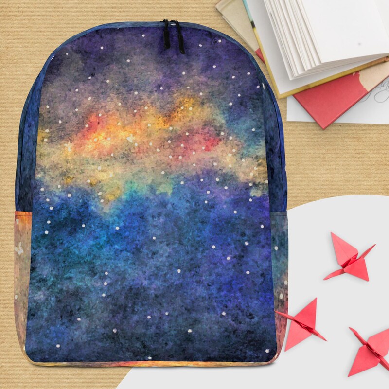 Backpack With Stars - Etsy