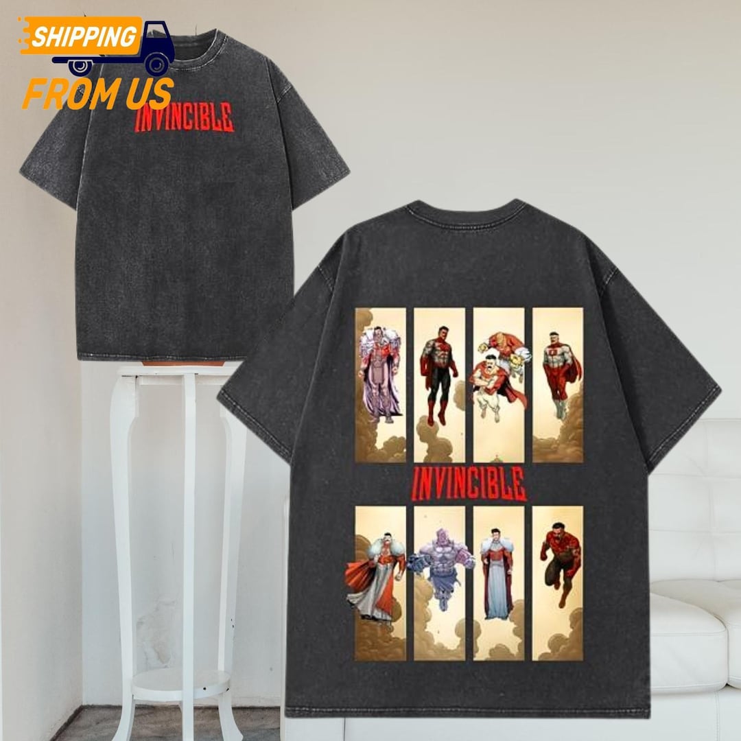 Invincible Shirt, Invincible War II Variants Sweatshirt, Invincible Fan ...