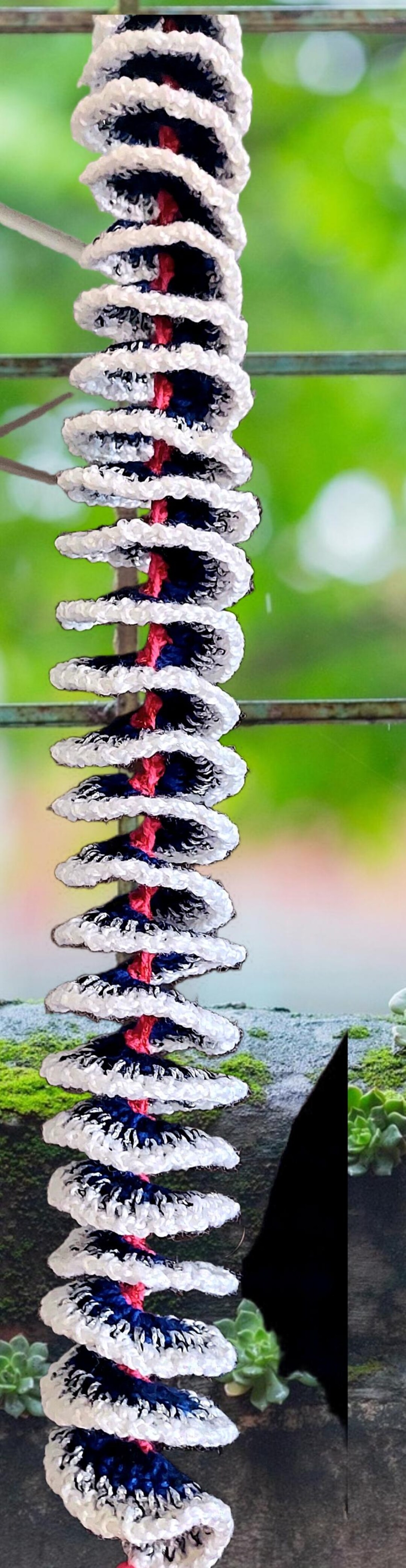 Windspiner. Windmill, Multi-colored, Spiral Tassel, Decoration for Home ...