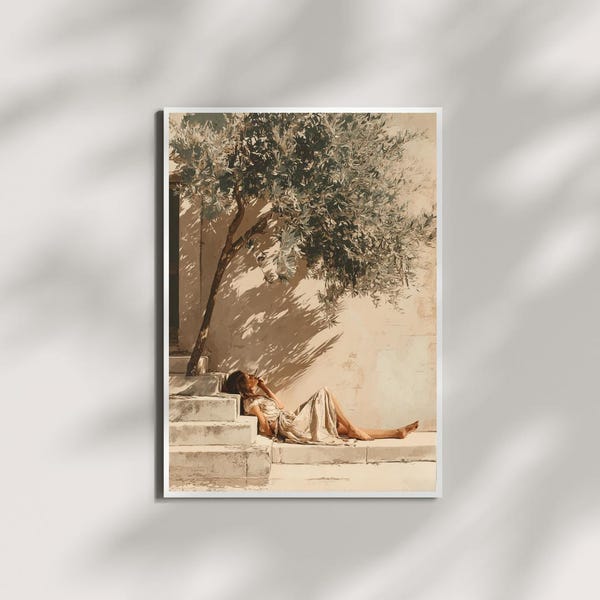 Mediterranean Painting - Etsy UK