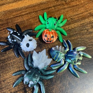 Mystery Jumping Spider Pack |articulated | Flexible | Cinderwing | PLA+ ...