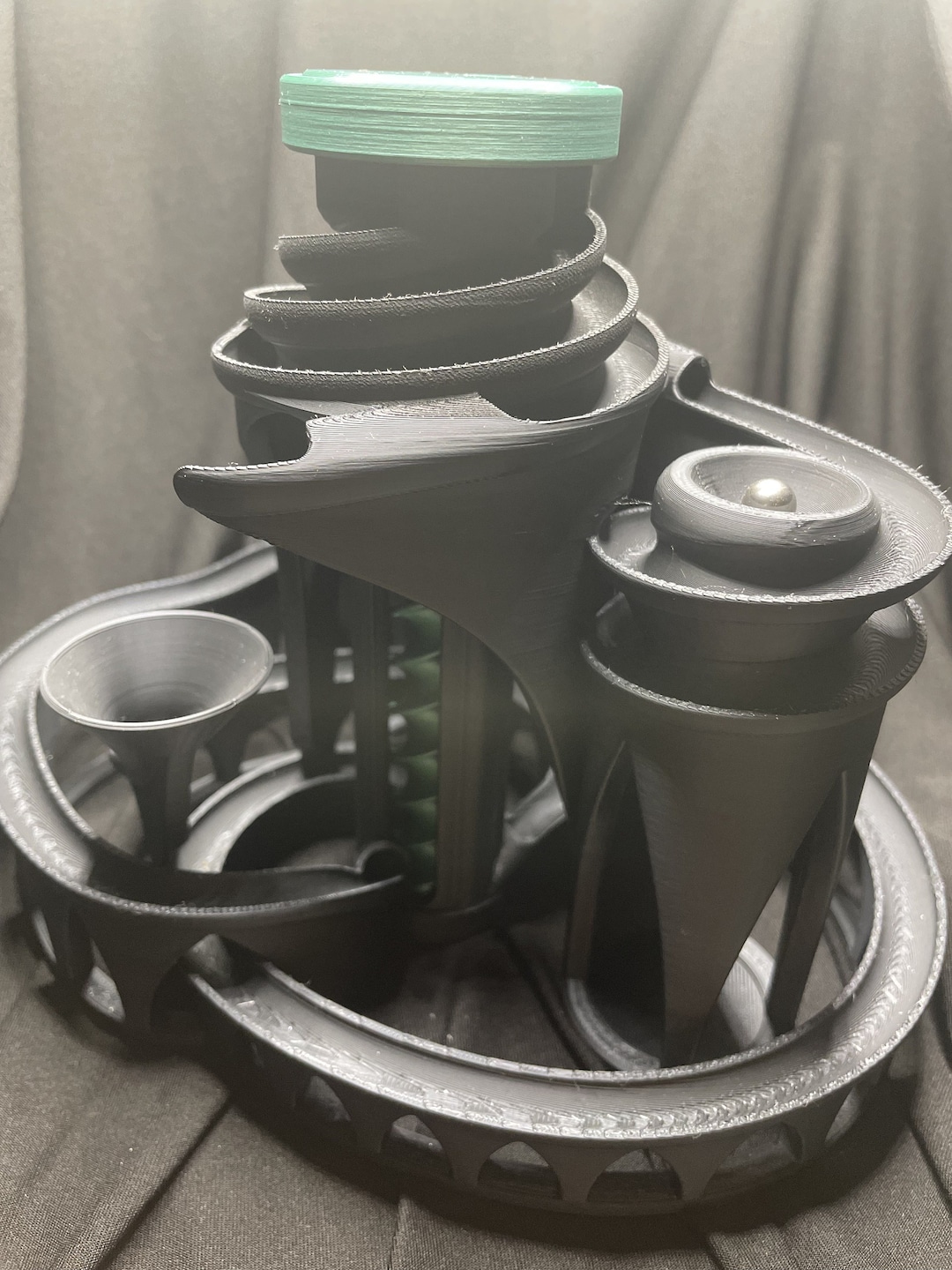 Marble Machine | Raceway | the Cyclone | PLA+ Plastic Filament | 3D ...