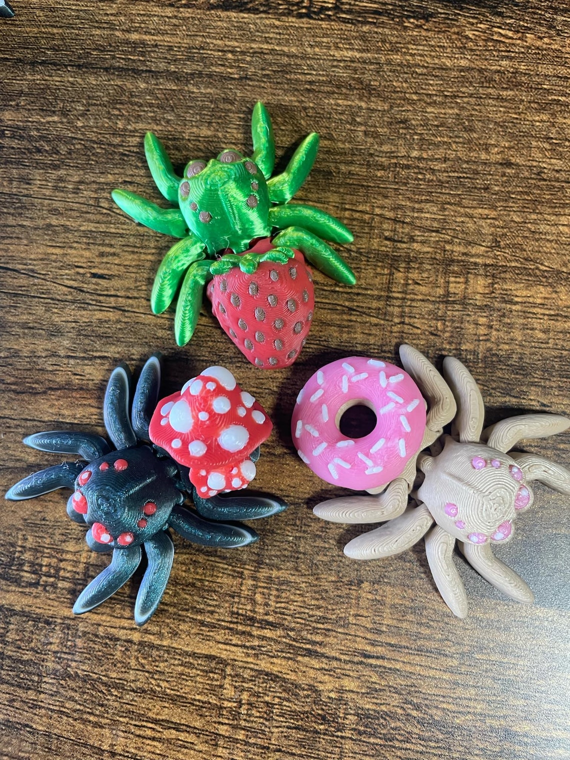 Mystery Jumping Spider Pack |articulated | Flexible | Cinderwing | PLA+ ...