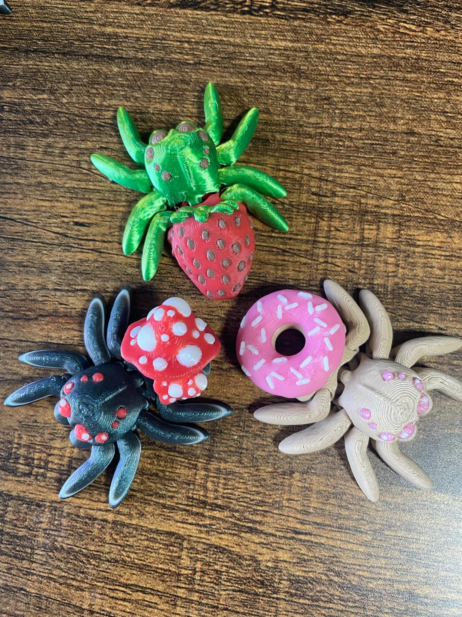 Mystery Jumping Spider Pack |articulated | Flexible | Cinderwing | PLA+ ...