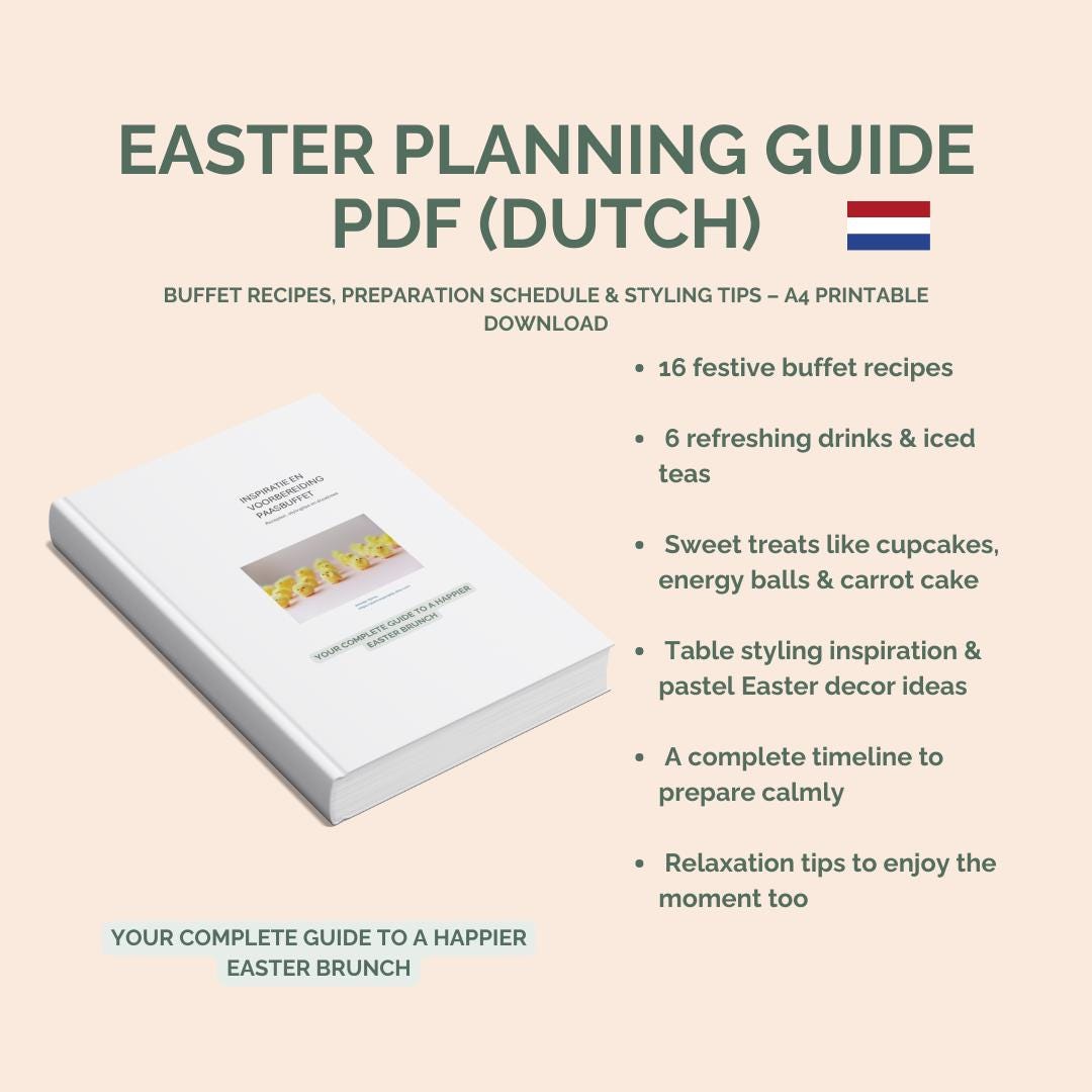 Easter Planning Guide PDF (dutch Language) – Buffet Recipes ...