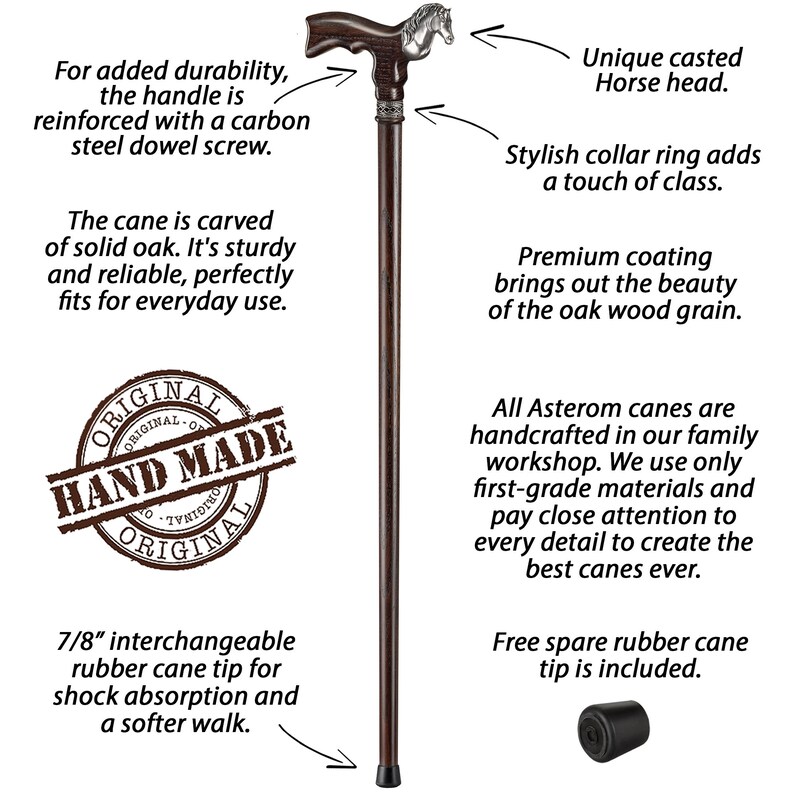 Custom Walking Cane - Horse Cane, Cane for Men, Cane for Women ...