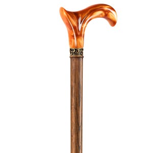 Epoxy Wooden Cane - Custom Walking Cane for Men - Handcrafted Walking ...