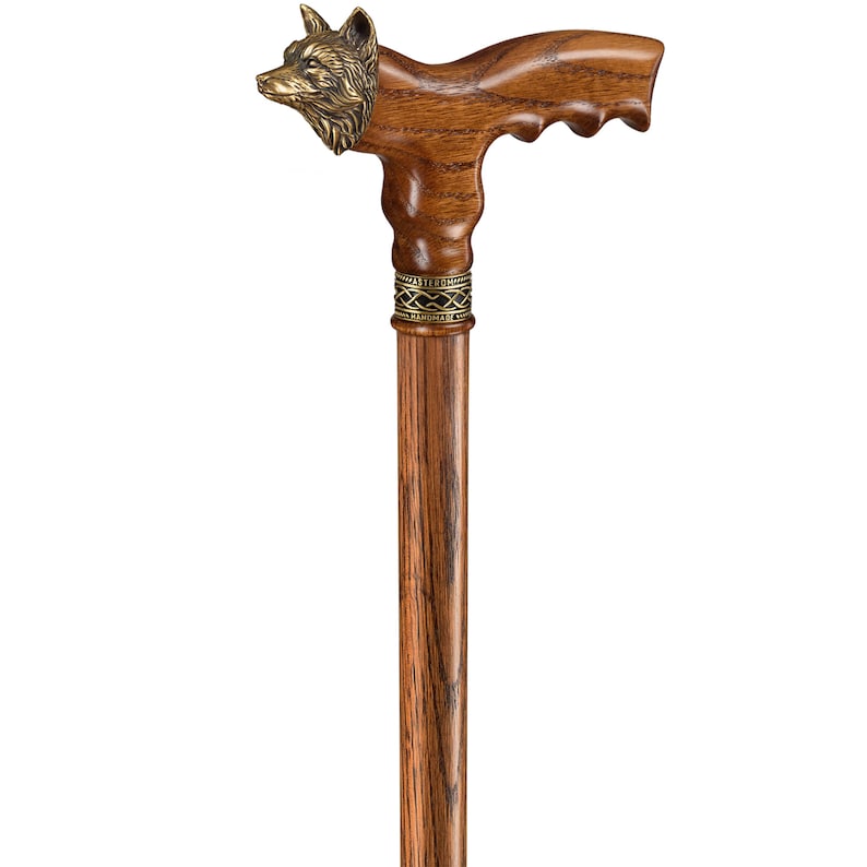 Custom Walking Cane - Fox Cane, Cane for Men, Cane for Women - Handmade ...