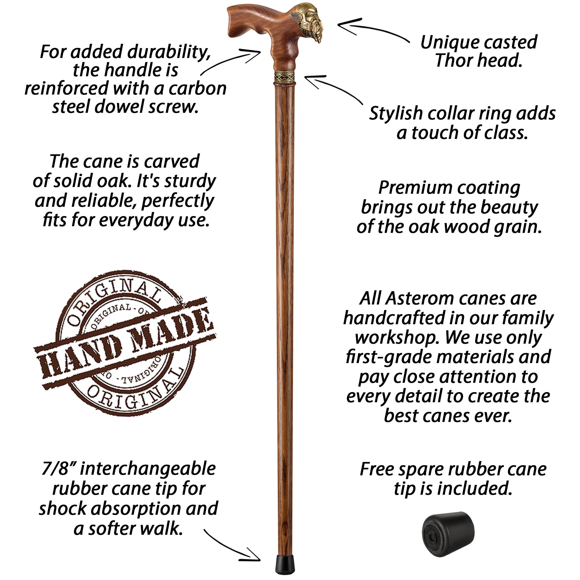 Custom Walking Cane - Viking Cane, Cane for Men, Cane for Women ...