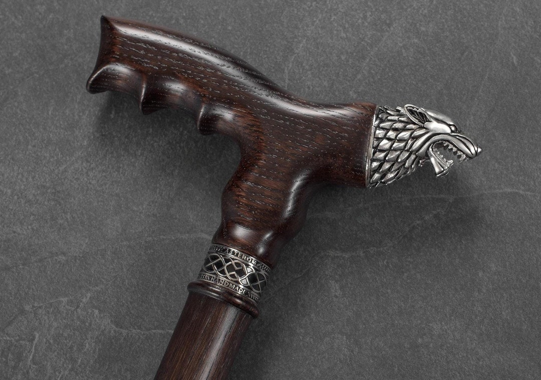 Custom Walking Cane - Wolf Cane, Cane for Men, Fashionable Cane for ...