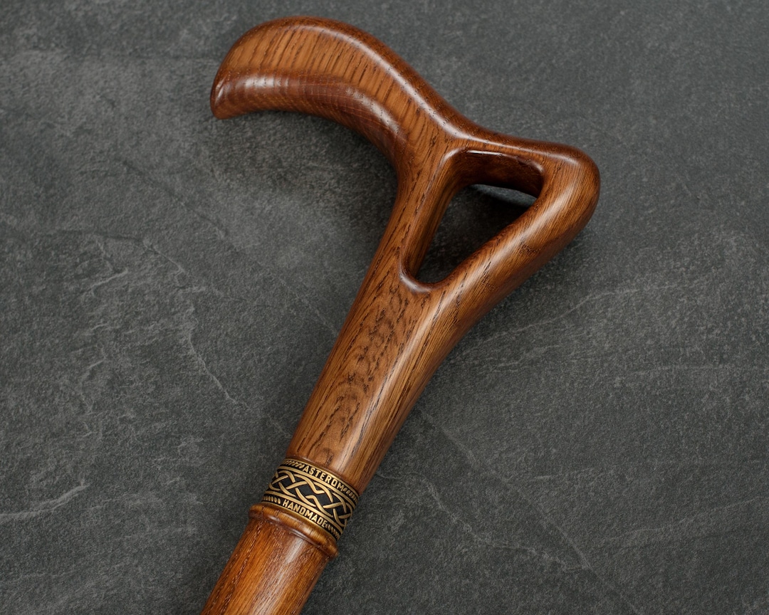 Custom Walking Cane - Wooden Walking Stick for Men - Handcrafted ...