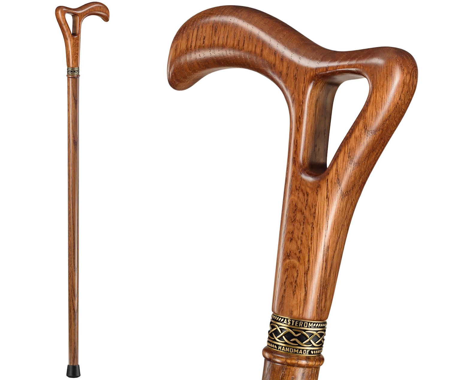 Custom Walking Cane - Wooden Walking Stick for Men - Handcrafted ...