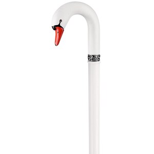 Swan Walking Cane - Custom Walking Cane - Walking Stick With Swan ...