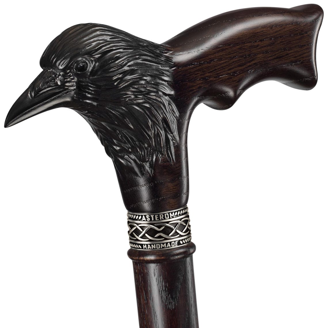 Custom Raven Walking Cane - Handmade Cane for Men and Women, Gothic ...