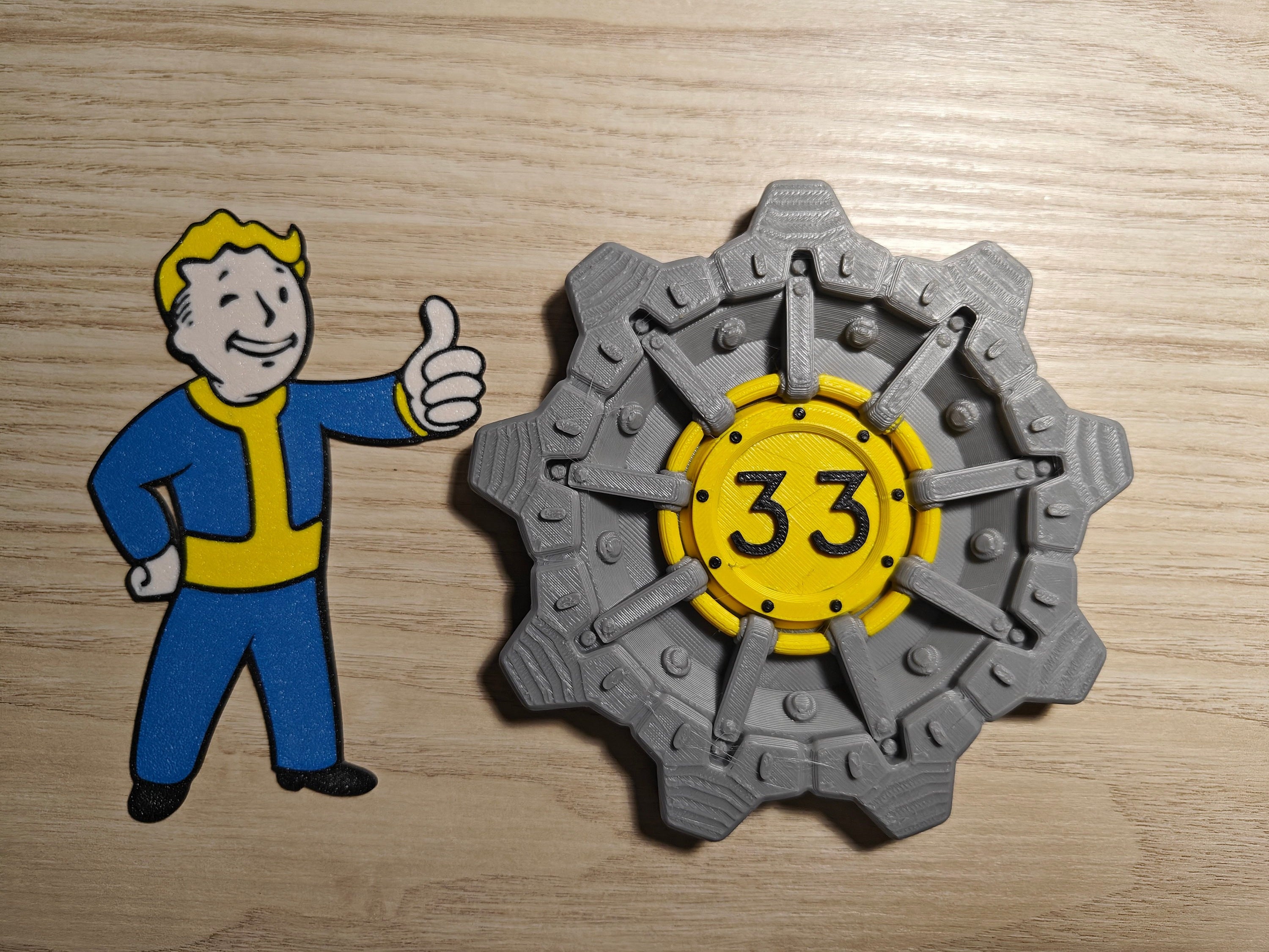 Fallout Vault 33 Door. - Etsy