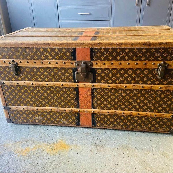 Louis Vuitton Trunk - Etsy